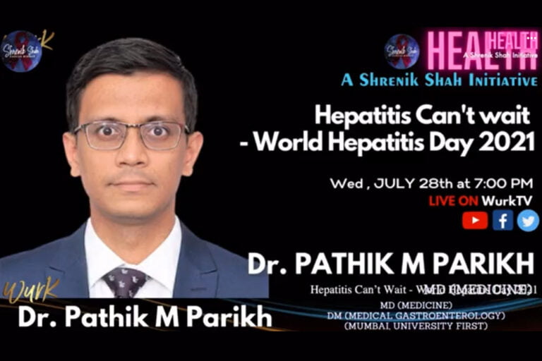 HealthTalk with Dr. Pathik M Parikh on WurkTV - Dr Pathik Parikh